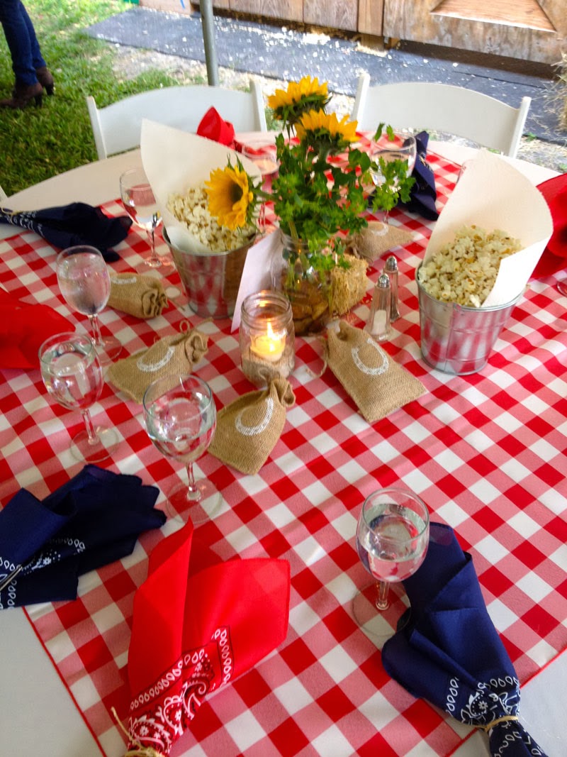 designed by Diana: Cowboy dessert table