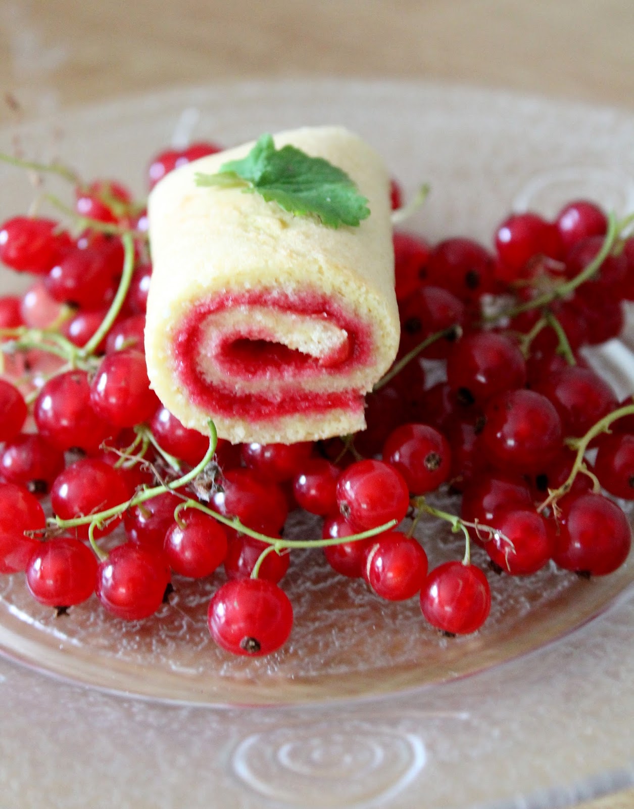 Mini-roulés aux groseilles