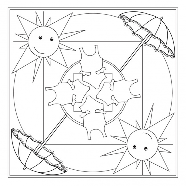 ESOS LOCOS BAJITOS DE INFANTIL: MANDALAS DE VERANO