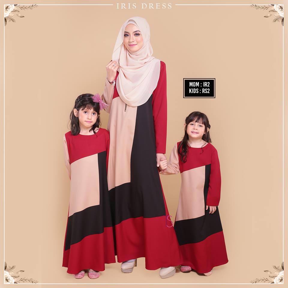 Baju Sedondon Raya 2016 - Dress Iris