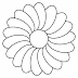 Kids Page: Flower Outline All Tangled Up Coloring Pages
