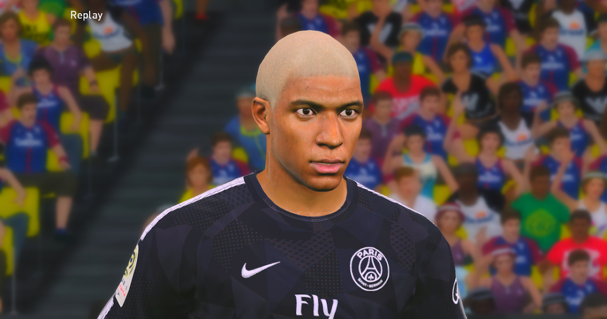 pes-modif: PES 2017 Mbappe Face by Ahmed Tattoo & Facemaker