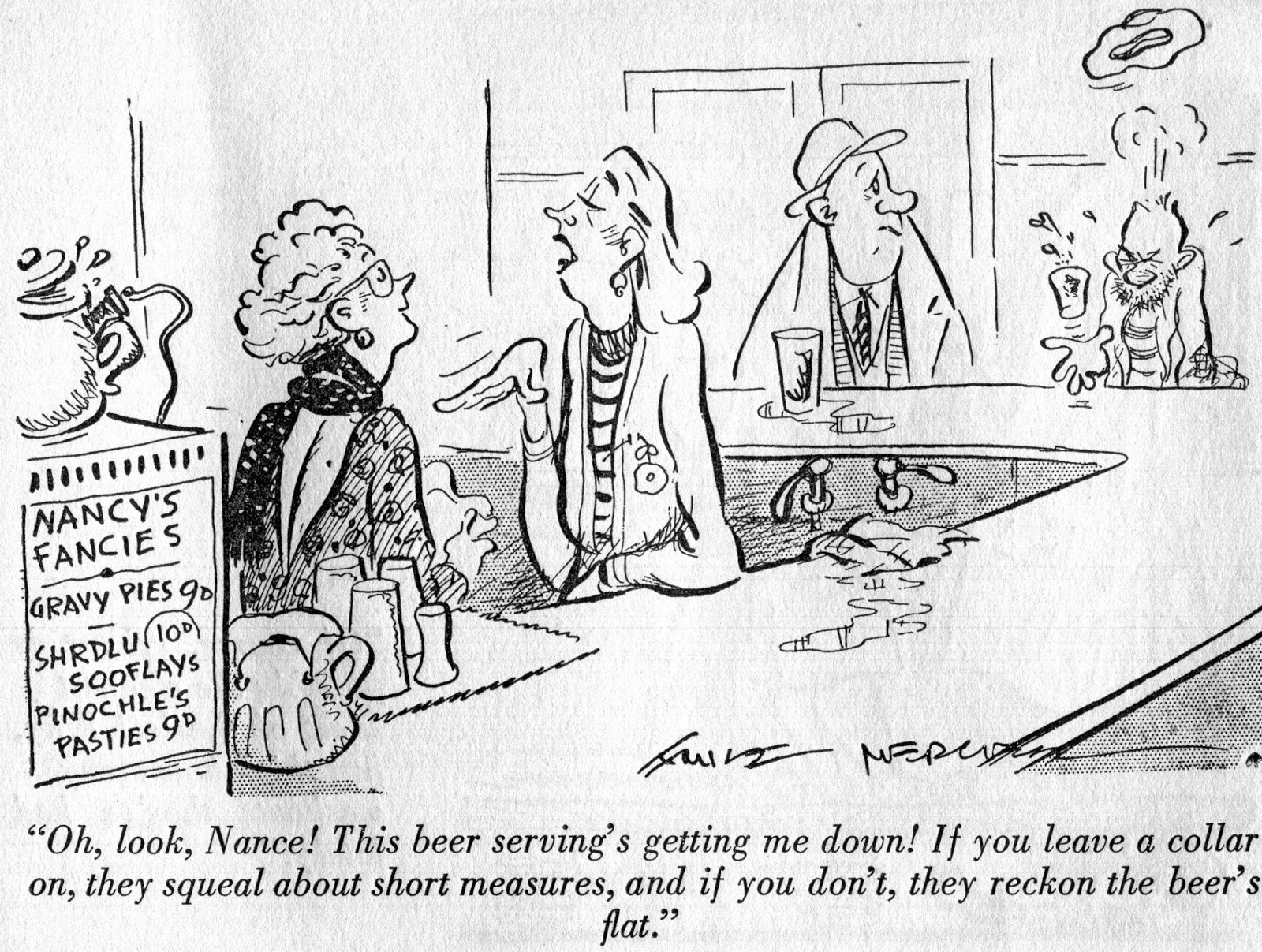 Beyond The Blue Horizon: Emile Mercier - a cartoonist of note.