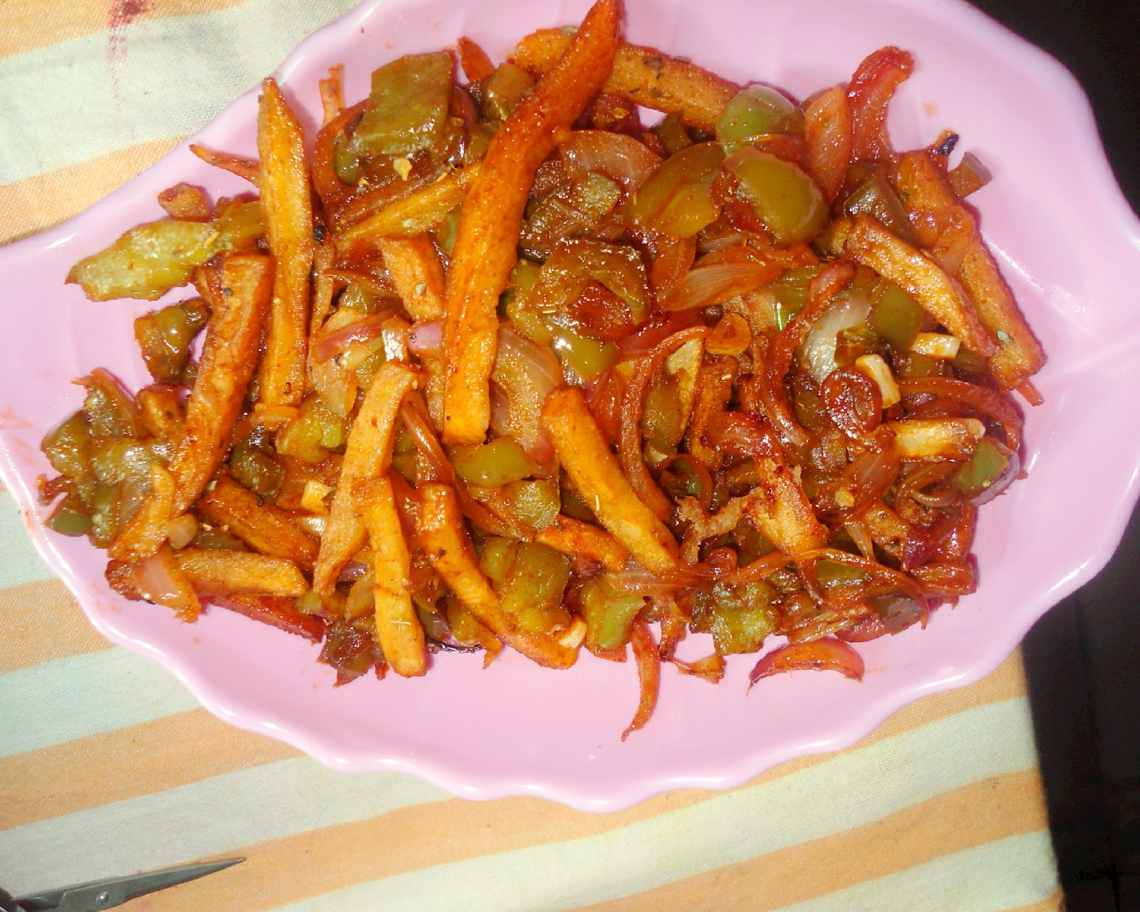 My Kitchen Experience: French Fry Chilly