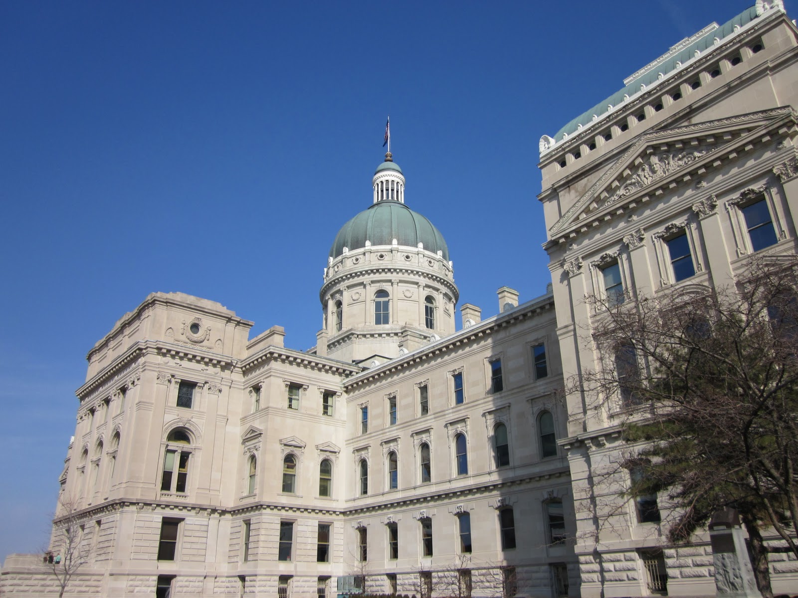 Arrows Sent Forth: The Indiana Statehouse for President's Day Weekend