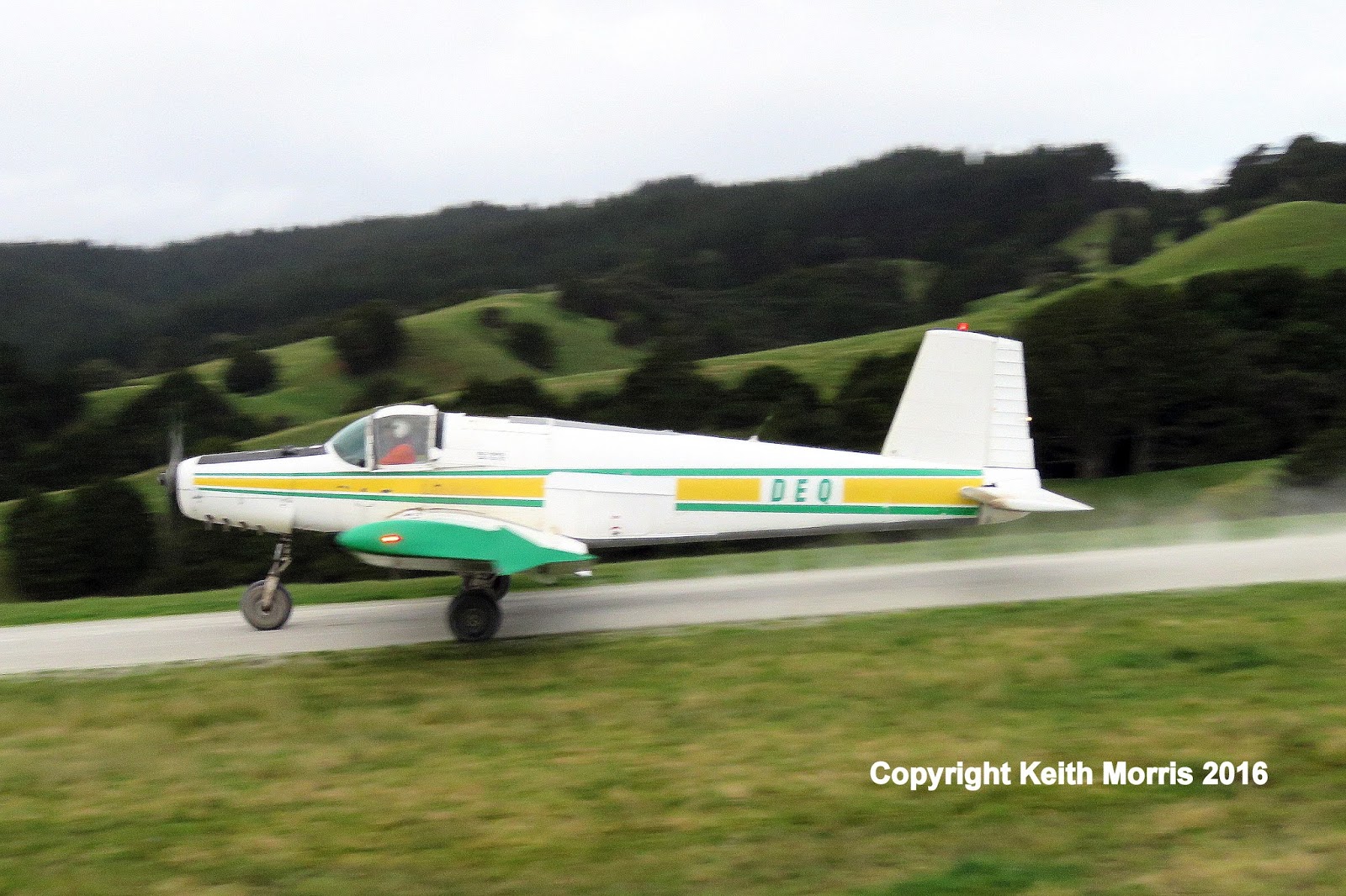 NZ Civil Aircraft: Topdressing Action from Maungaturoto This Afternoon ...