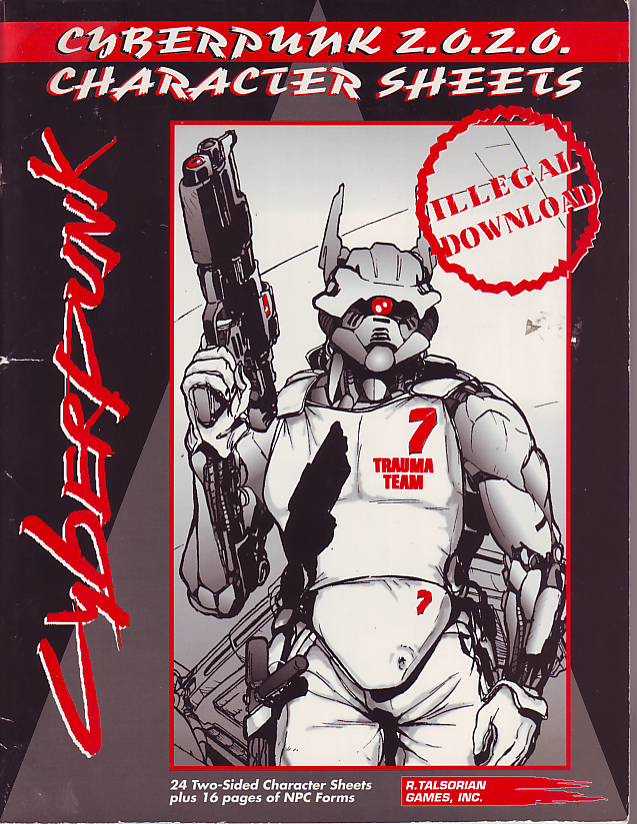 Quag Keep: Cyberpunk 2.0.2.0. Character Sheets, Summon Exchequer