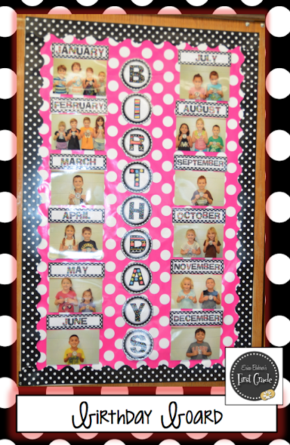 Photos of My First Grade Classroom