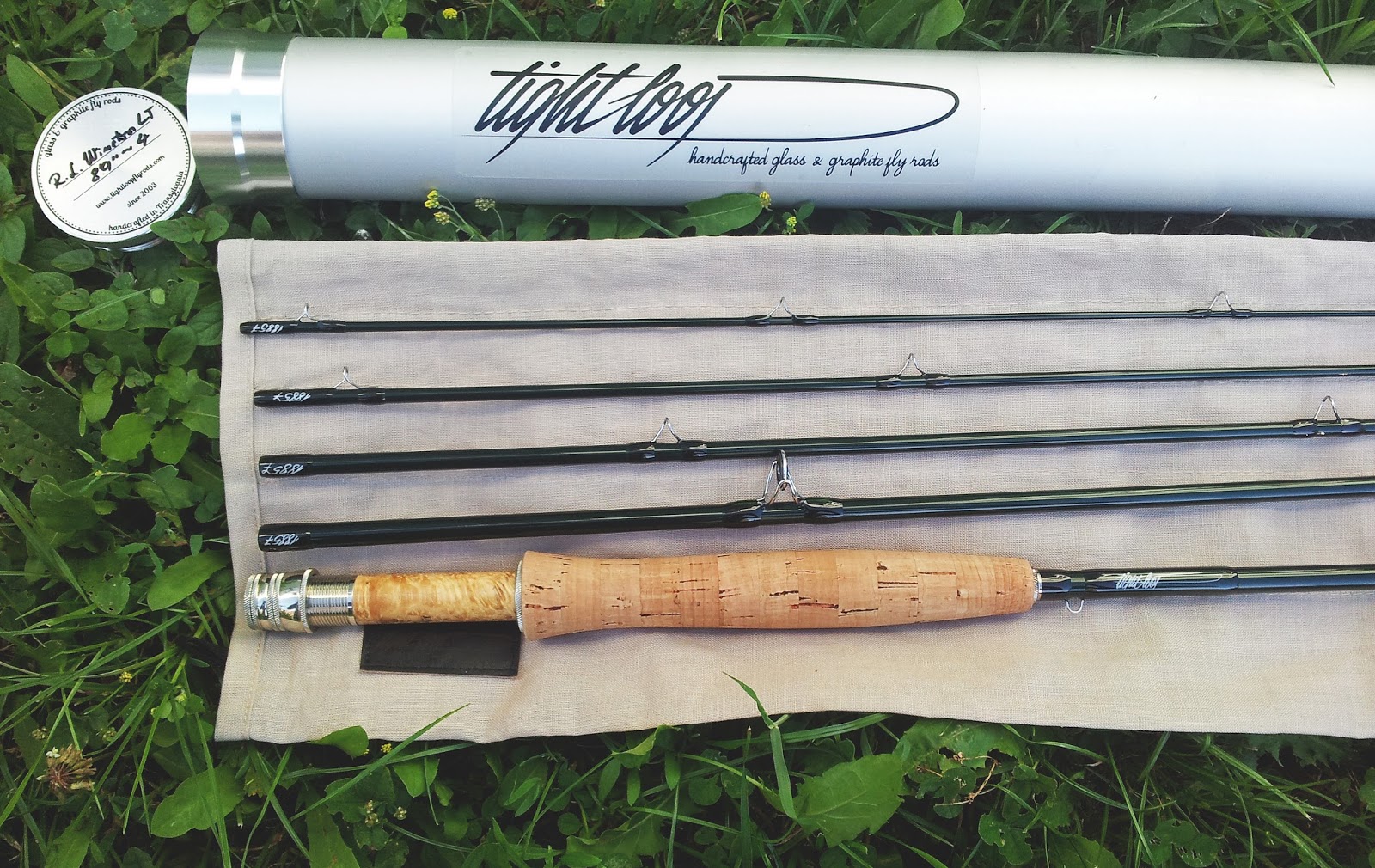 Handcrafted graphite and fiberglass fly rods: Winston LT 8'9" 4wt.