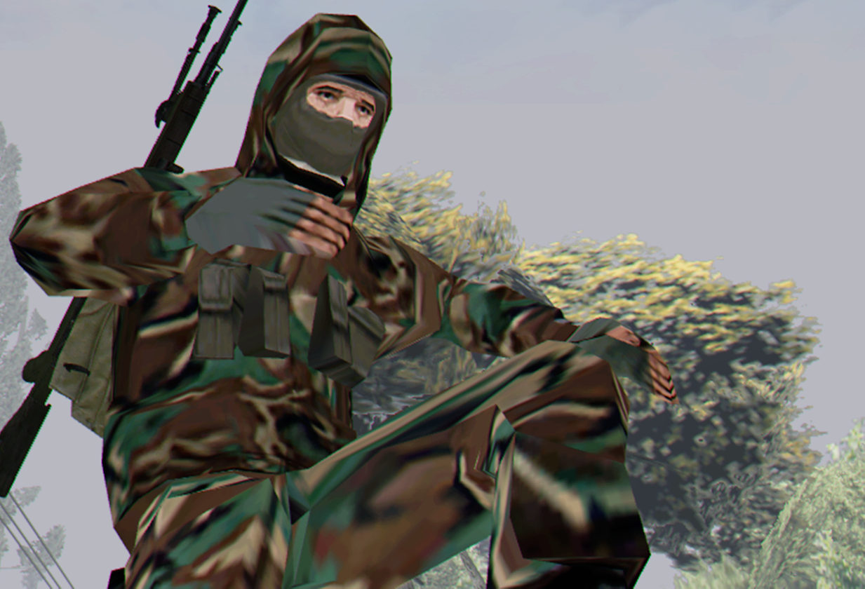 Leed Mods: Stealth Army Skin (Low poly)