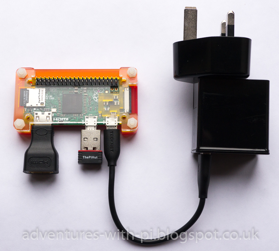 Adventures with a Raspberry Pi: Getting Started with the Raspberry Pi Zero