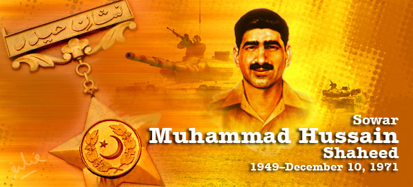 The list and pictures of those SHUHADA that received Nishan-e- Haider