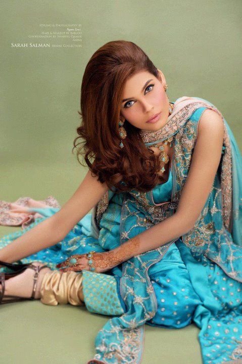 Sarah Salman Embroidered Formal Wear 2012