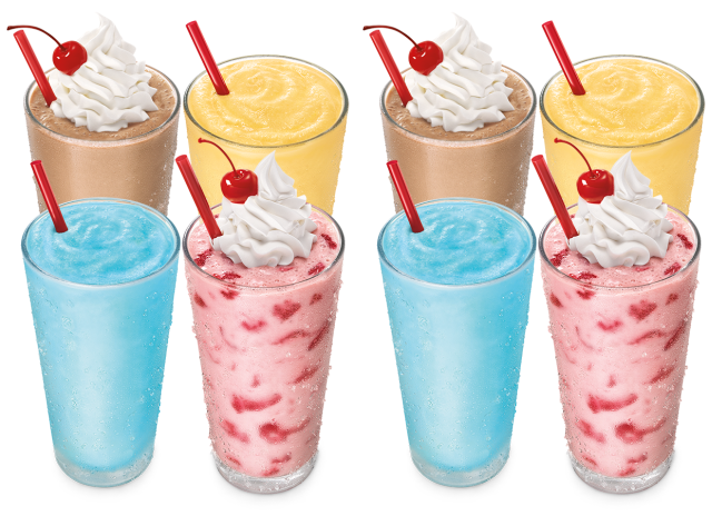 Half-Price Shakes and Ice Cream Slushes at Sonic on July 26, 2017