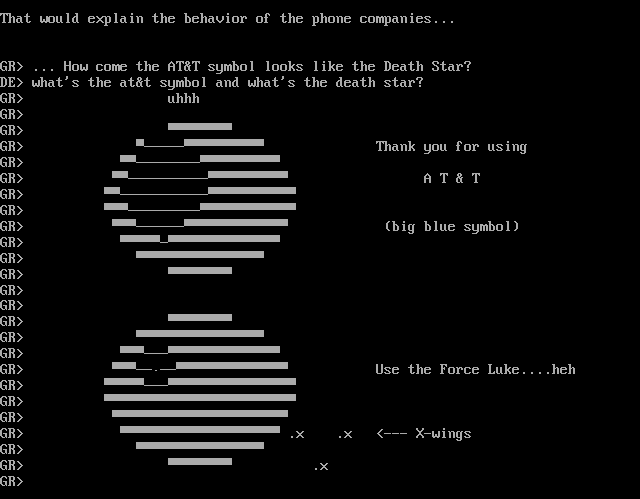 Pixel Pompeii: Textmode art roundup: Star Wars