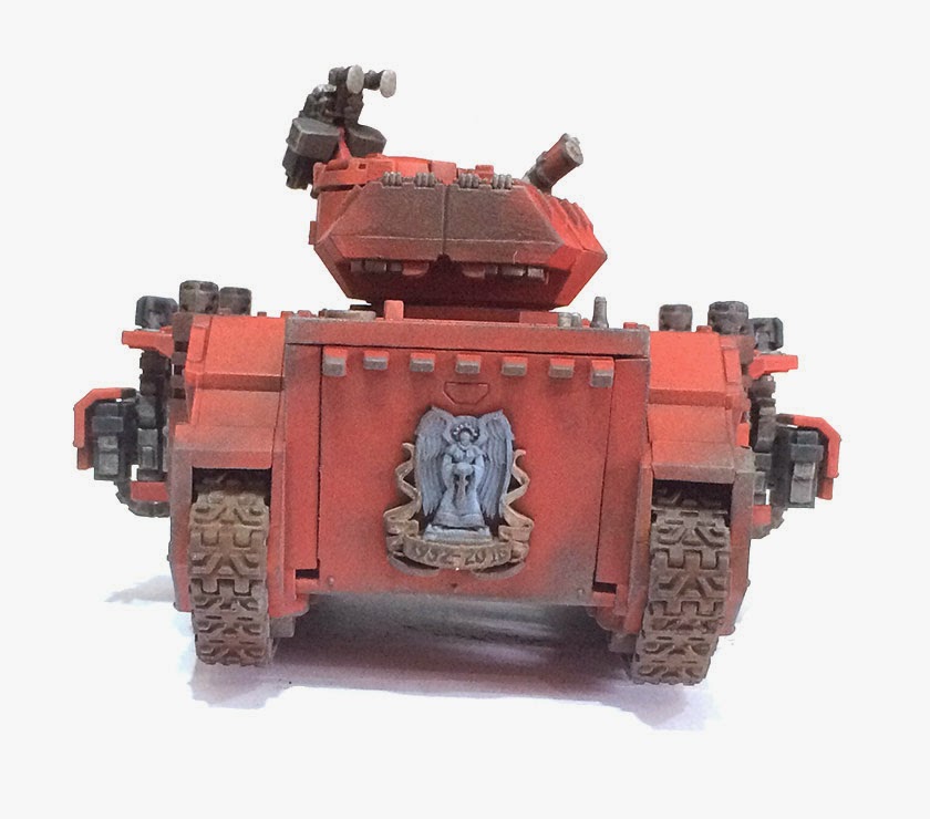 notquitepainted: SHOWCASE: Blood Angels Baal predator