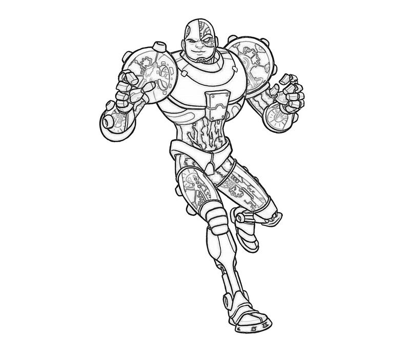 Injustice Gods Among Us Cyborg Armor | Mario