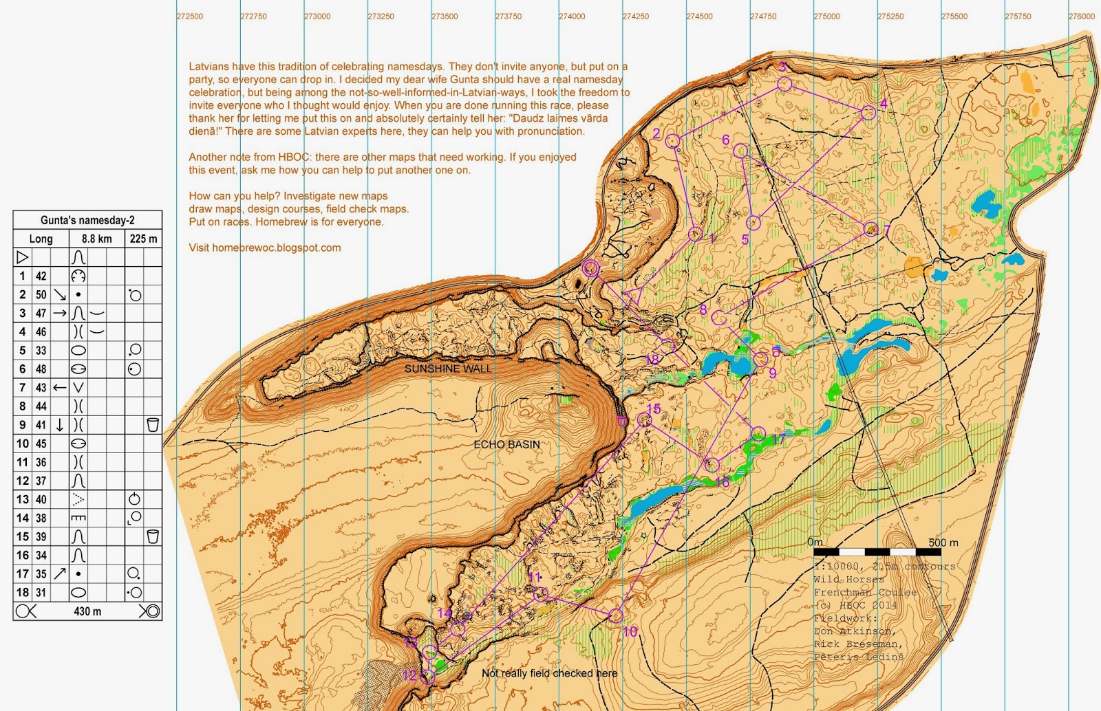 homebrew orienteering: March 2014