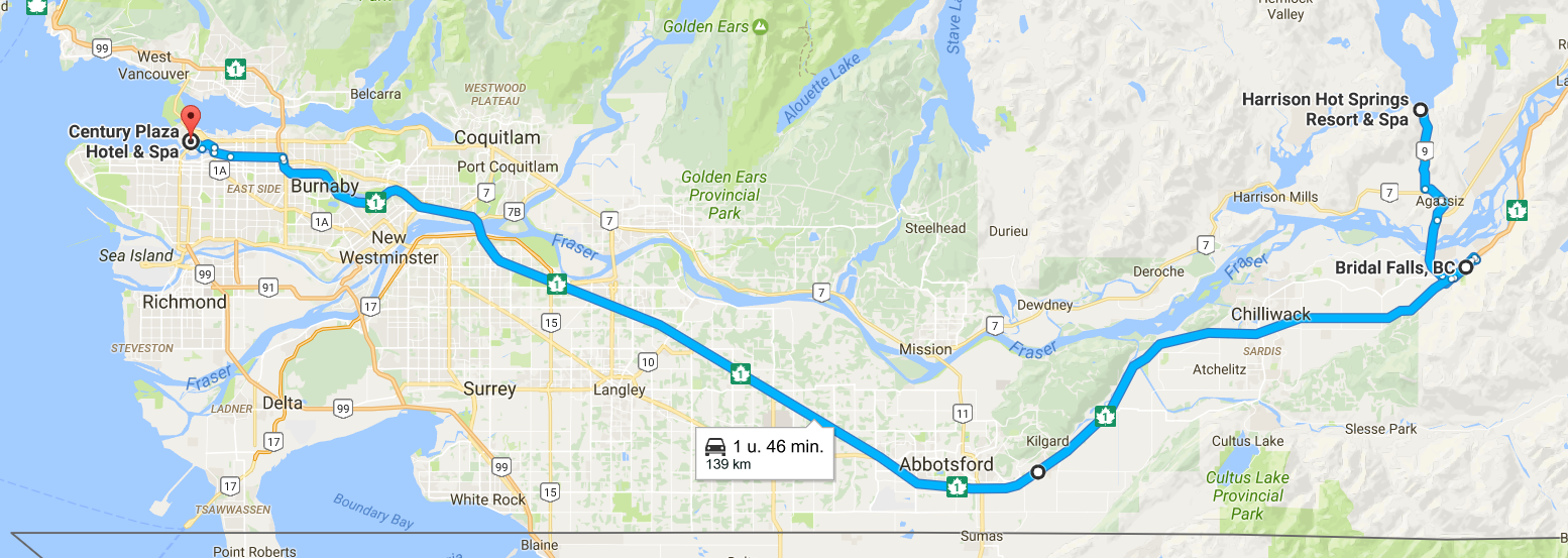Reisverslag West Canada 2017: Harrison Hot Springs naar Vancouver