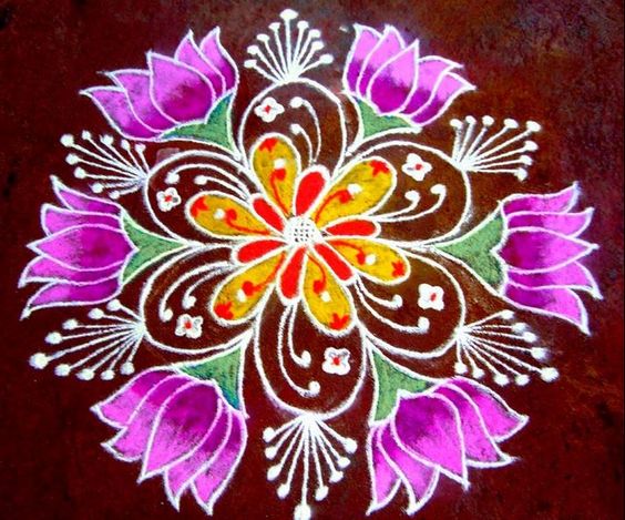 Chukkala Muggulu | Sankranti Muggulu | Rangoli Designs - 38 :: Muggulu A2Z