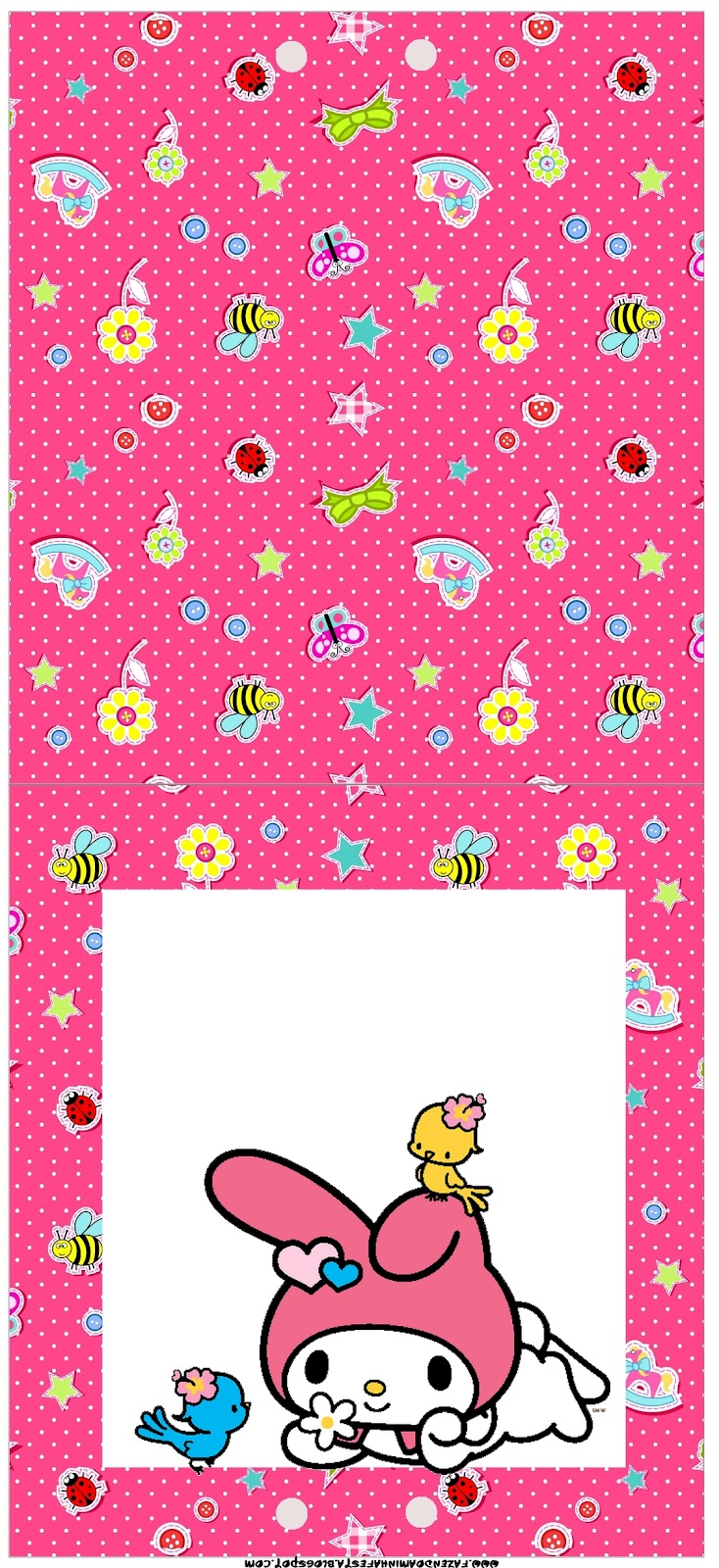 My Melody Birthday Party: Free Printable Candy Buffet Labels. - Oh My ...