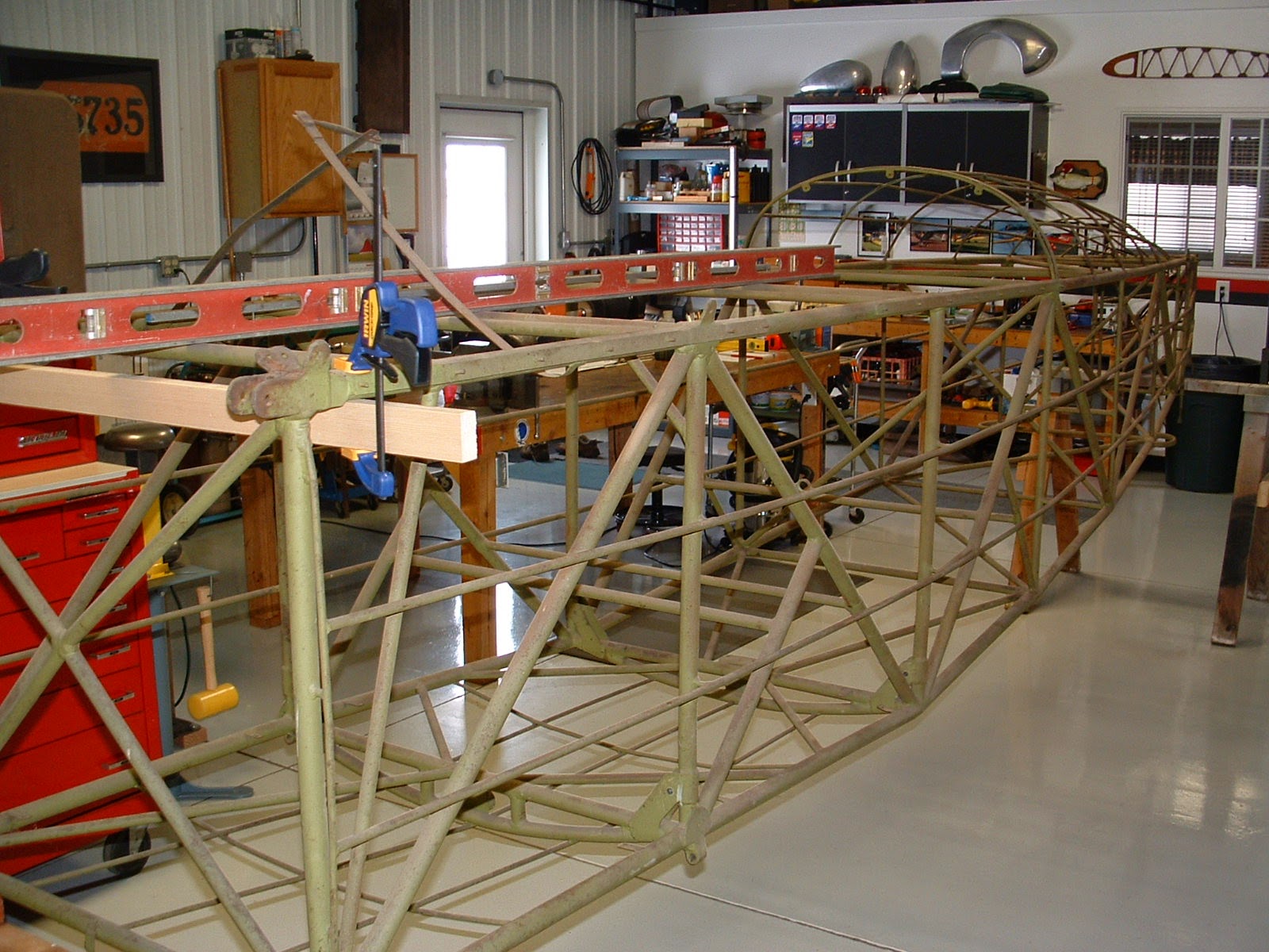 1928 Lincoln-Page LP-3 Restoration: March 29 update - Cabane Struts