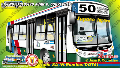 Recorrido de la Linea 50 de Capital Federal