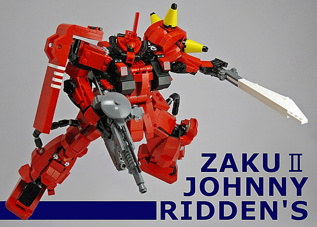 LEGO Zaku II Johnny Ridden's Customized Mobile Suit