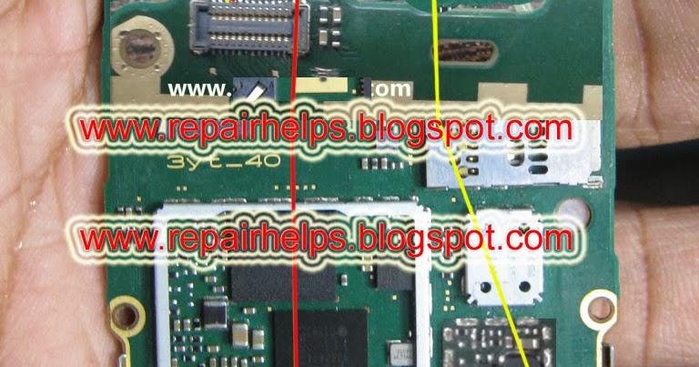 Nokia C1 01 Display Light Solution Jumper