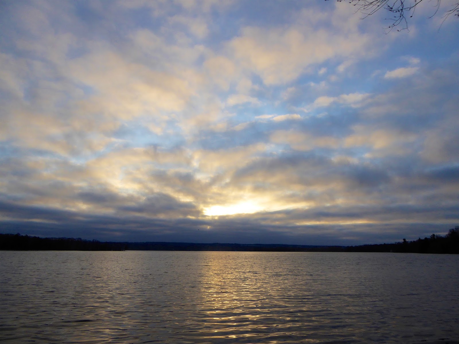 EARLY RISING ON CHAUTAUQUA LAKE: Early Morning Gray, Then Light