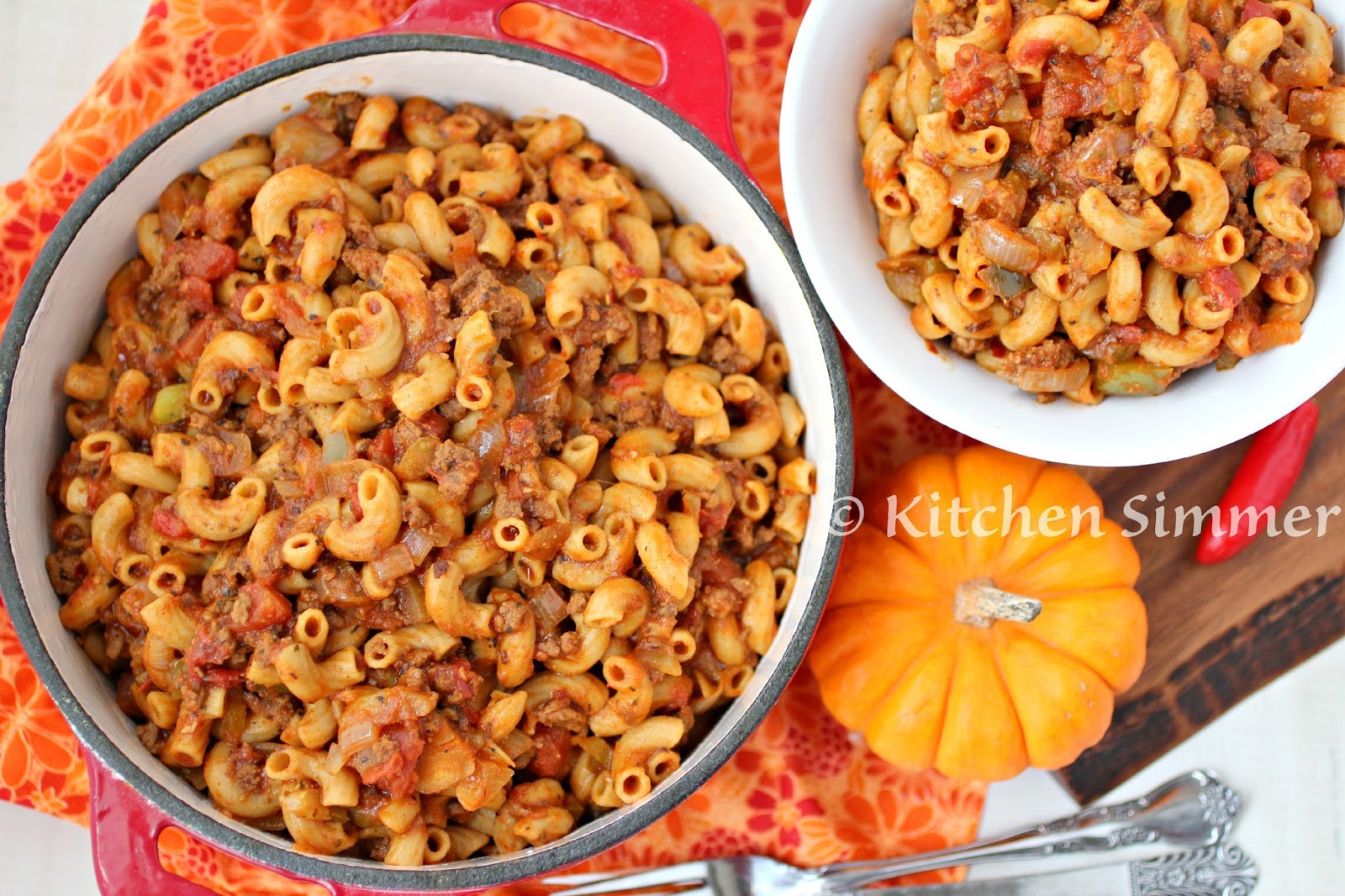 Kitchen Simmer: Devilishly Spicy Ghoul-ash