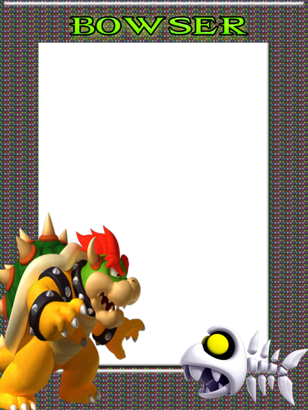 MARCOS PARA PHOTOSHOP Y ALGO MAS: PERSONAJES DE MARIO BROS