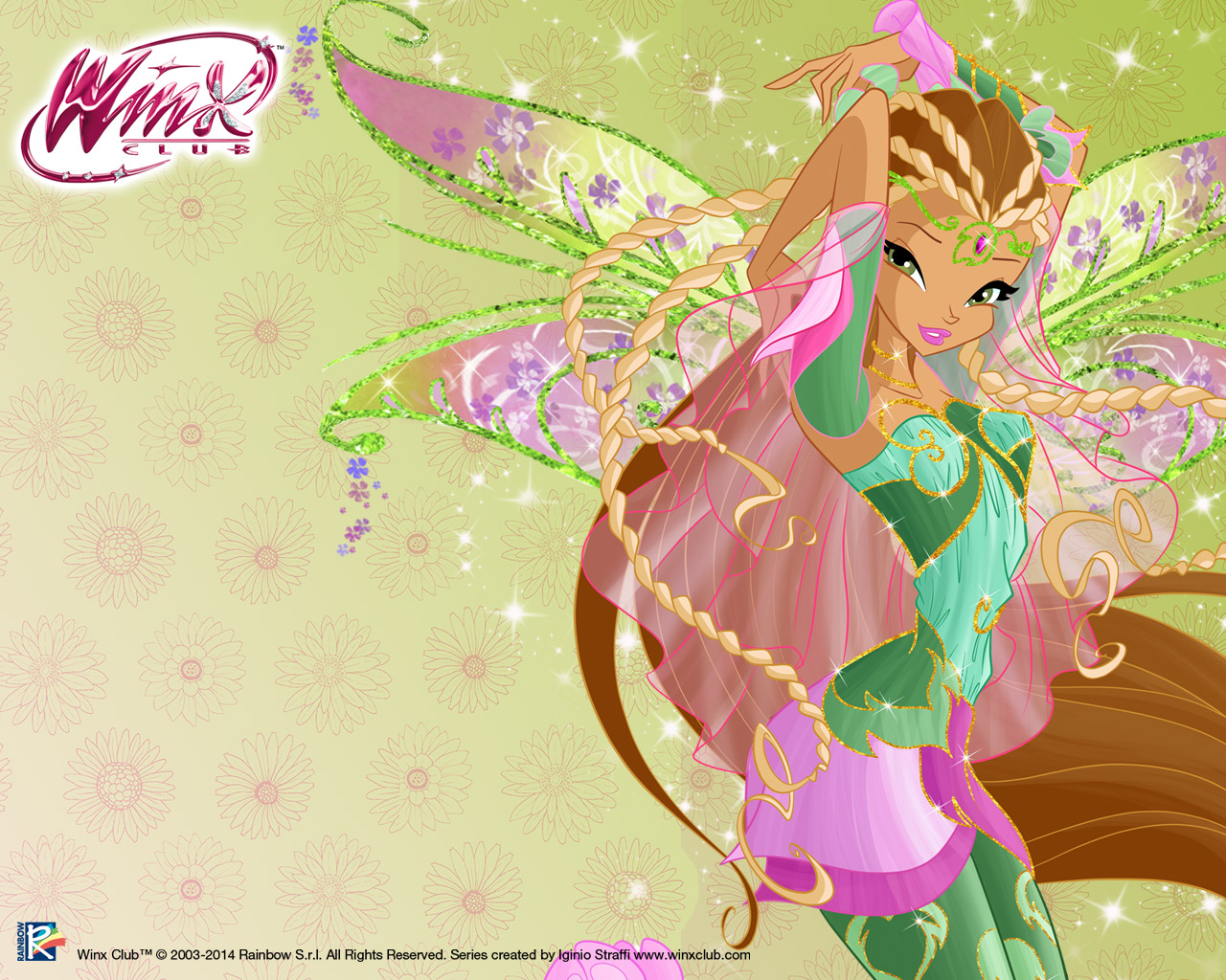 Fondo de pantalla Flora Bloomix - Winx Club All
