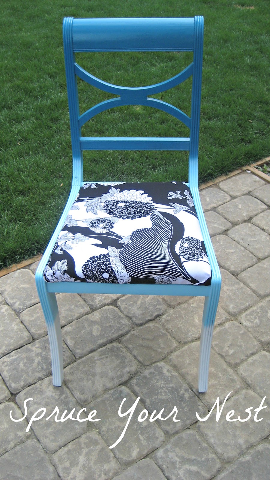 Spruce Your Nest: Ombre Chair