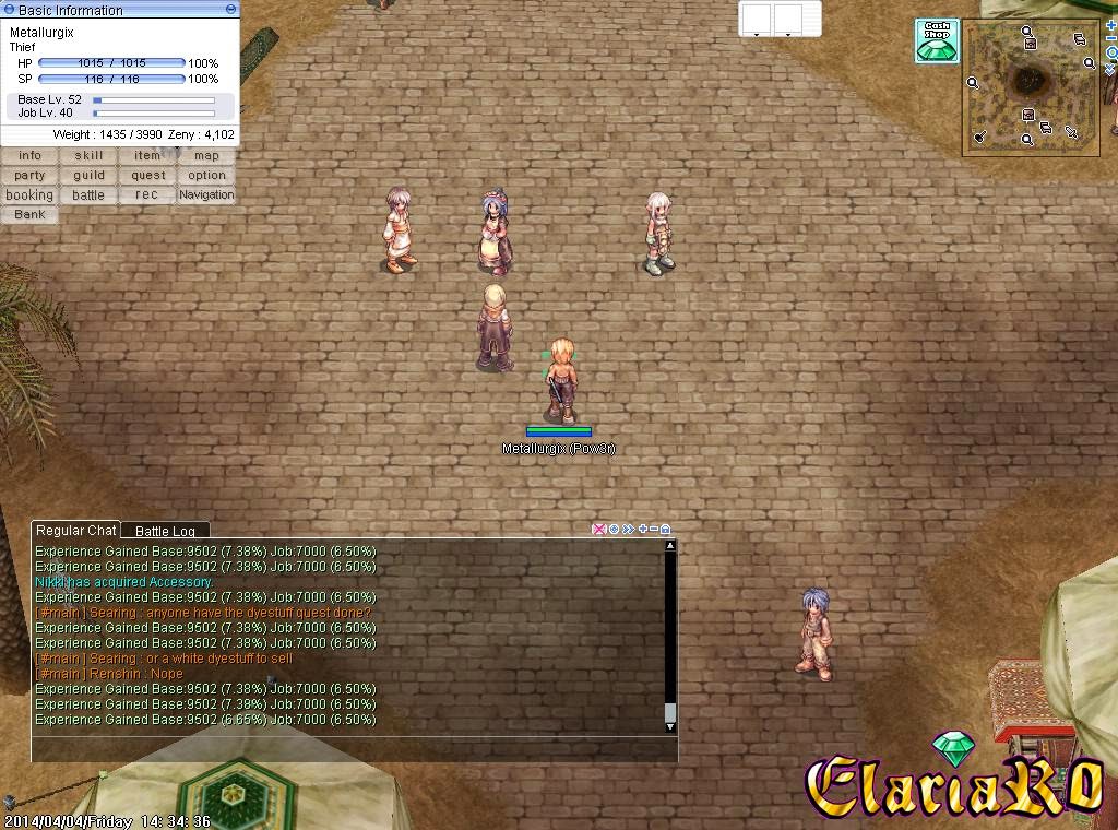 My Life in Ragnarok: April 2014