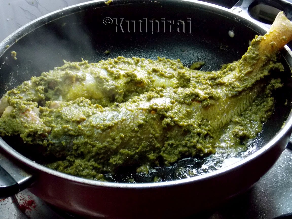 Kudpiraj's Garam Tawa: Kaane Fish Green Masala Fried