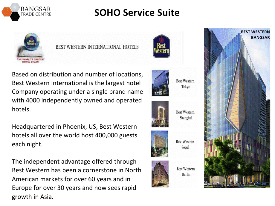 New SOHO SUITE project in Bangsar