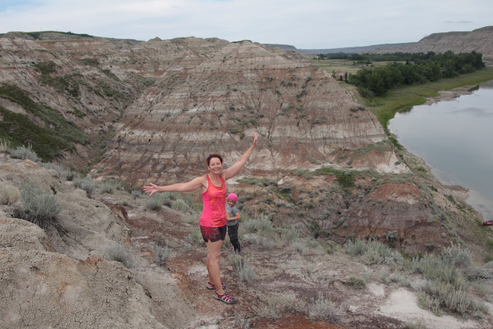 Family Adventures in the Canadian Rockies: Paddling the Alberta Badlands