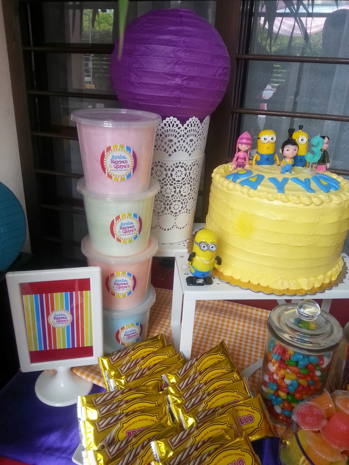 Zeti Hot Oven: 365 Hot Oven - Candy Buffet Aysha, Rayyan & Qisya