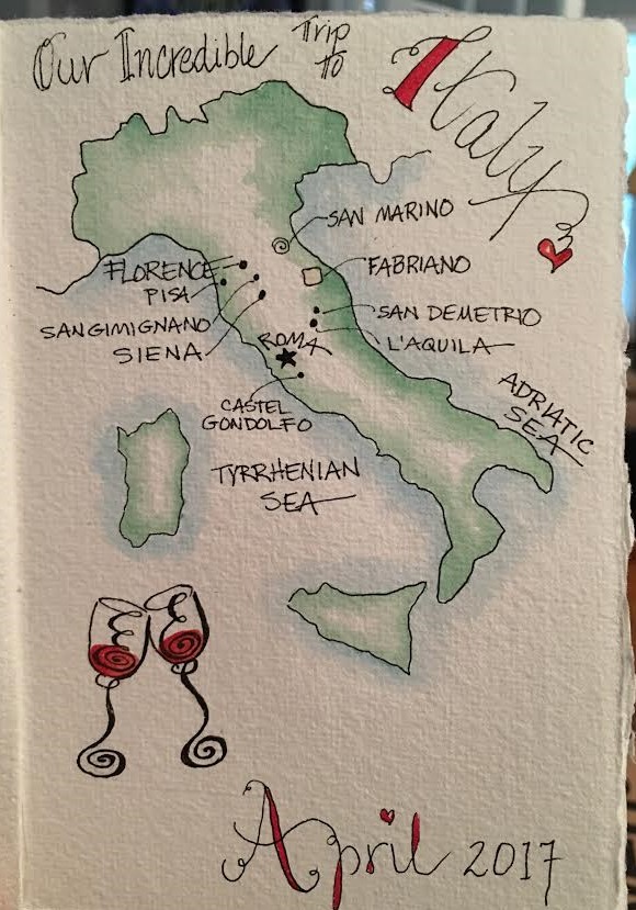 Tickled To Tangle: Fabulous Fabriano, Part II