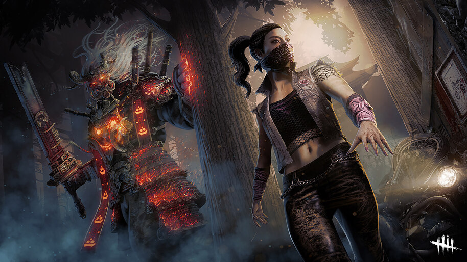 The Oni Dead By Daylight Yui Kimura Kazan Yamaoka 4k 6560 Wallpaper Pc Desktop