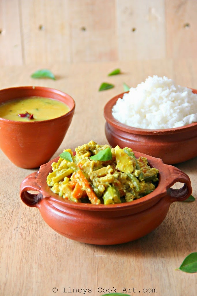 Avial / Traditional Kerala Avial/ Malabar Avial ~ Lincy's Cook Art