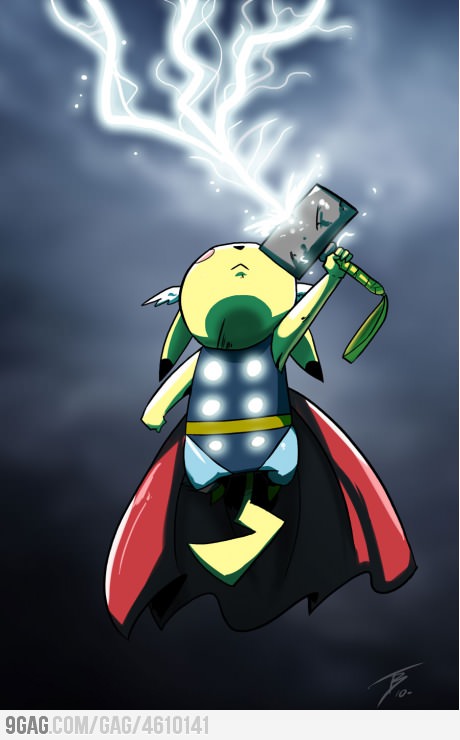 Marvel Discovery: Mashup: Pikachu e Thor