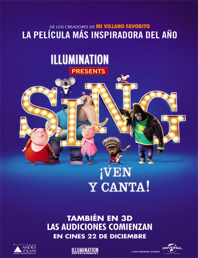 Reseña Película: Sing ~ Apasionadas A Los libros