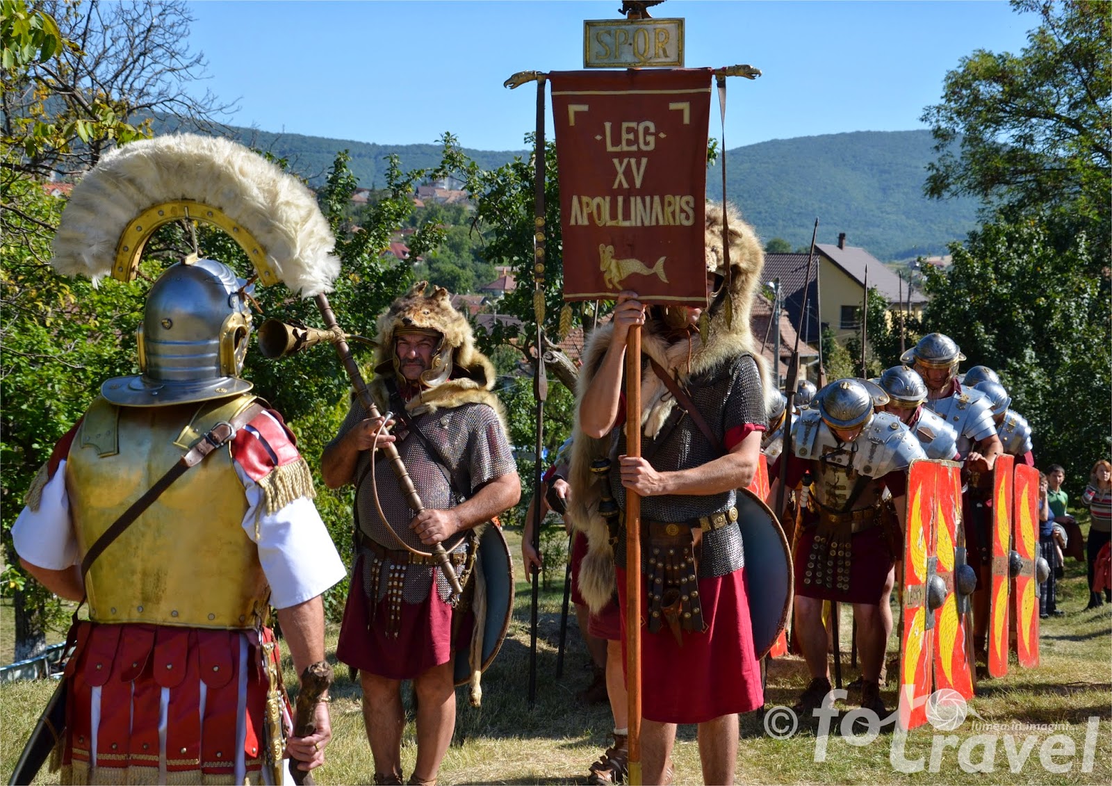 Foto travel: Savaria Legio XV Apollinaris, din nou la Zalău