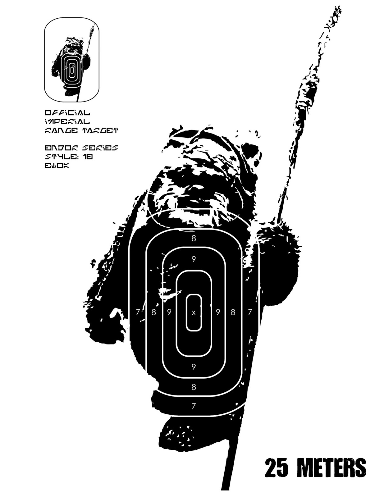 Распечатай и Стреляй!: Мишени с персонажами фильма "Звездные войны ...