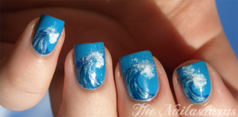 The Nailasaurus | UK Nail Art Blog - I Wanna Go Surfing - The ...