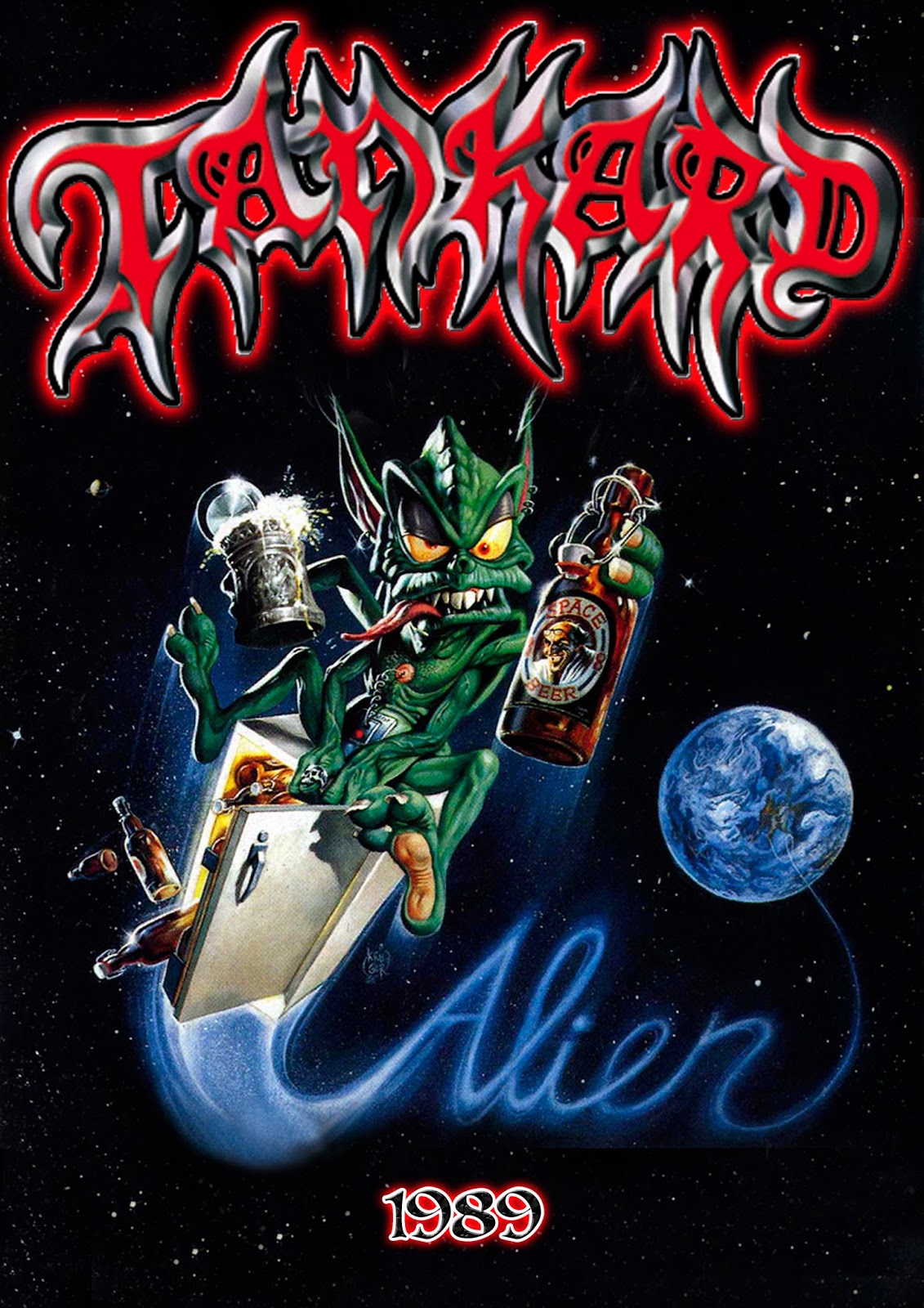 Metal Wallpaper Nash: Tankard Alien