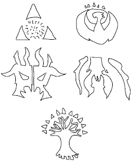 Tro-blogged-it: In which I attempt to draw the RTR guild symbols freehand.