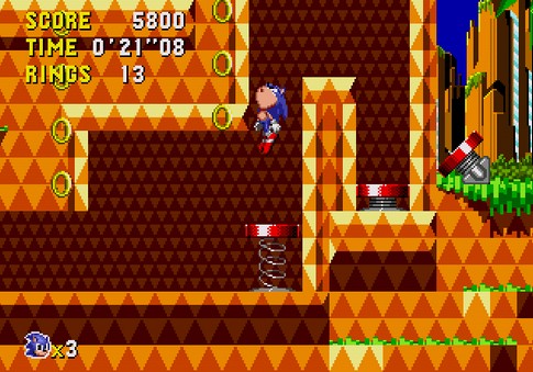 Petunia del desierto: Retrogame: Sonic CD